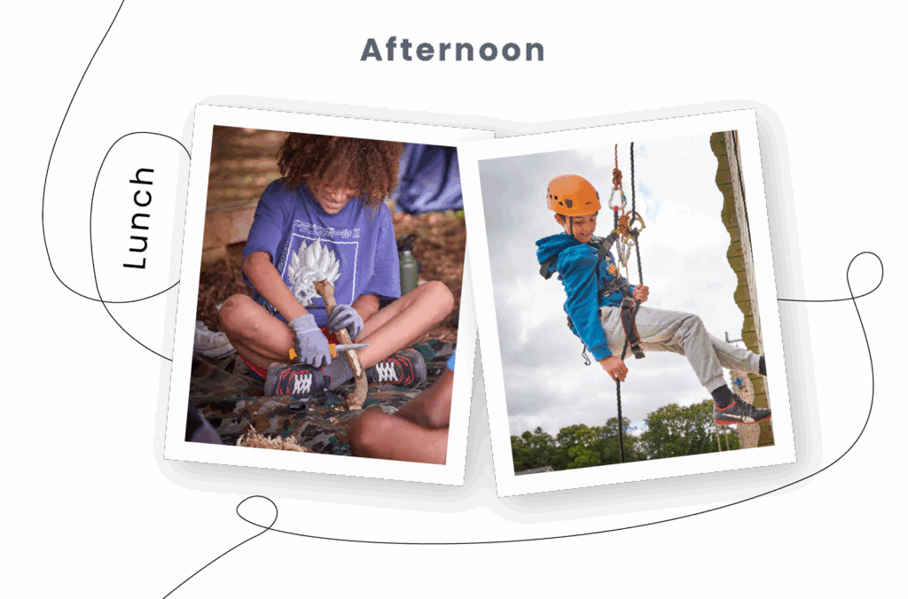 REACH MASTER! Outdoor skills Residential Trip | PGL Education